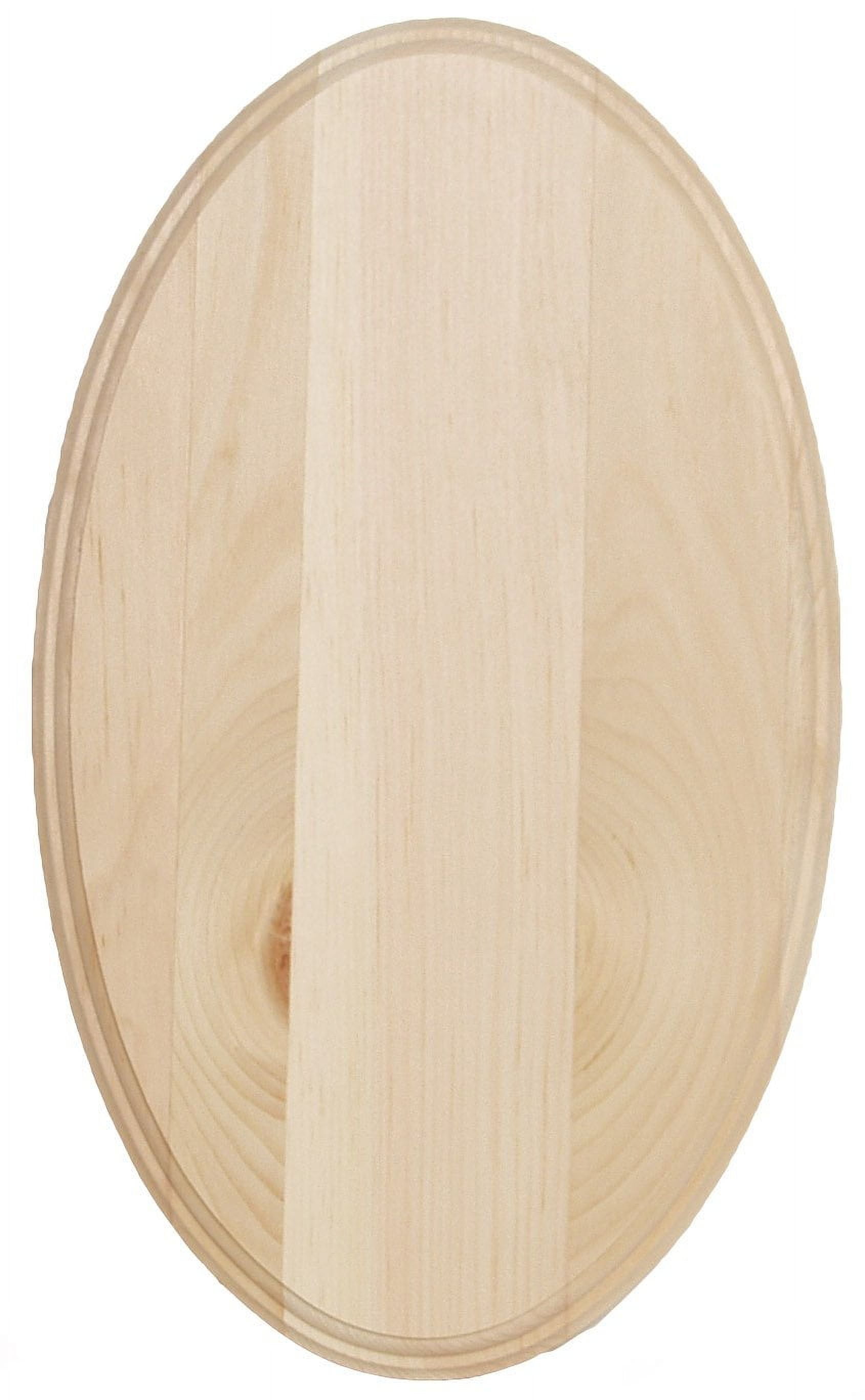 Walnut Hollow Pine Oval Plaque-12"X20"X.63" - Walmart.com