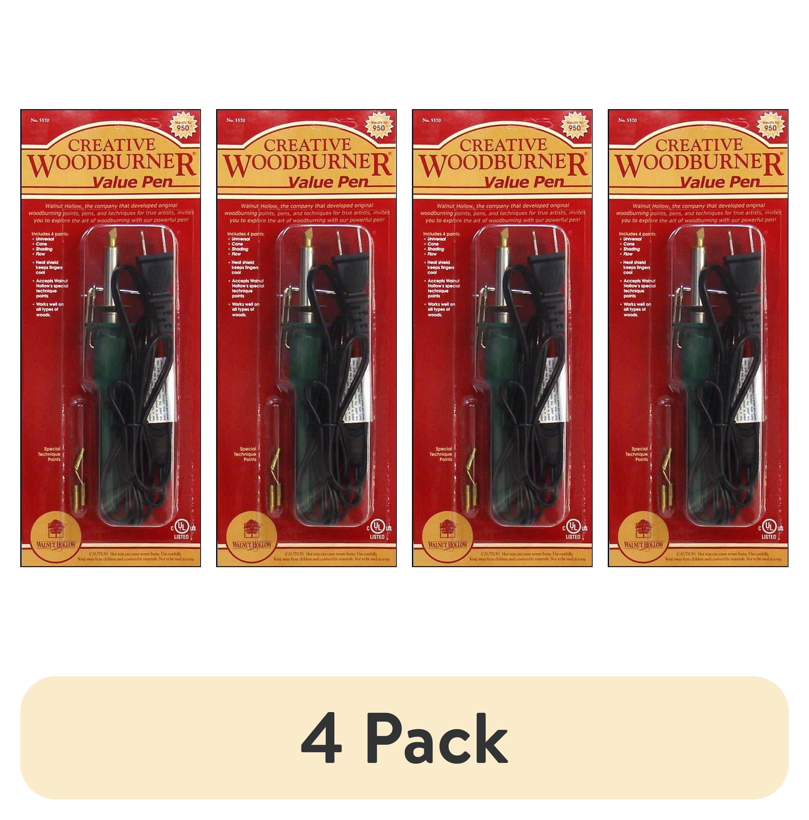 4 Pack Walnut Hollow Sax Creative Woodburner Value Pen 25 W 4 Tip