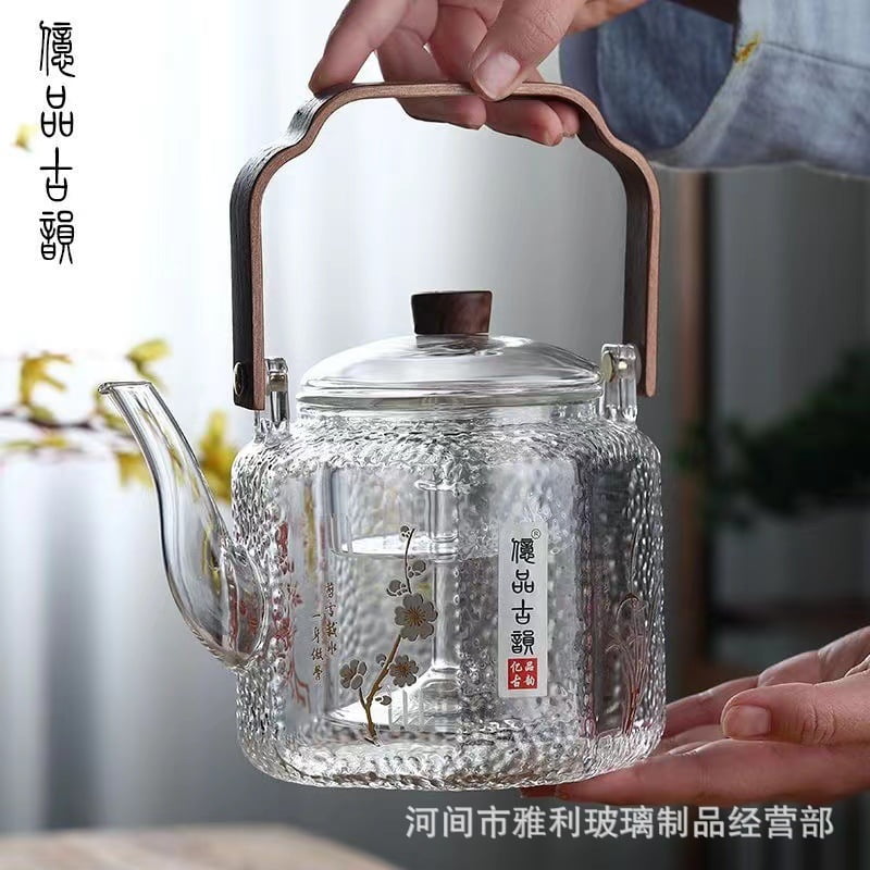 Walnut Lifting Handle High Temperature Resistant Cooking Integrated ...