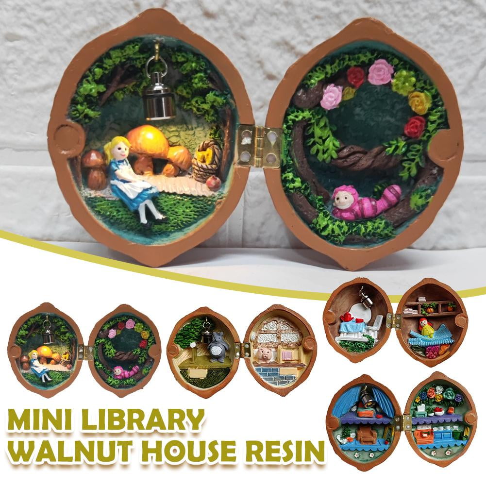 Walnut Shell Doll HouseDoll House Miniature Project3D Walnut Shell ...