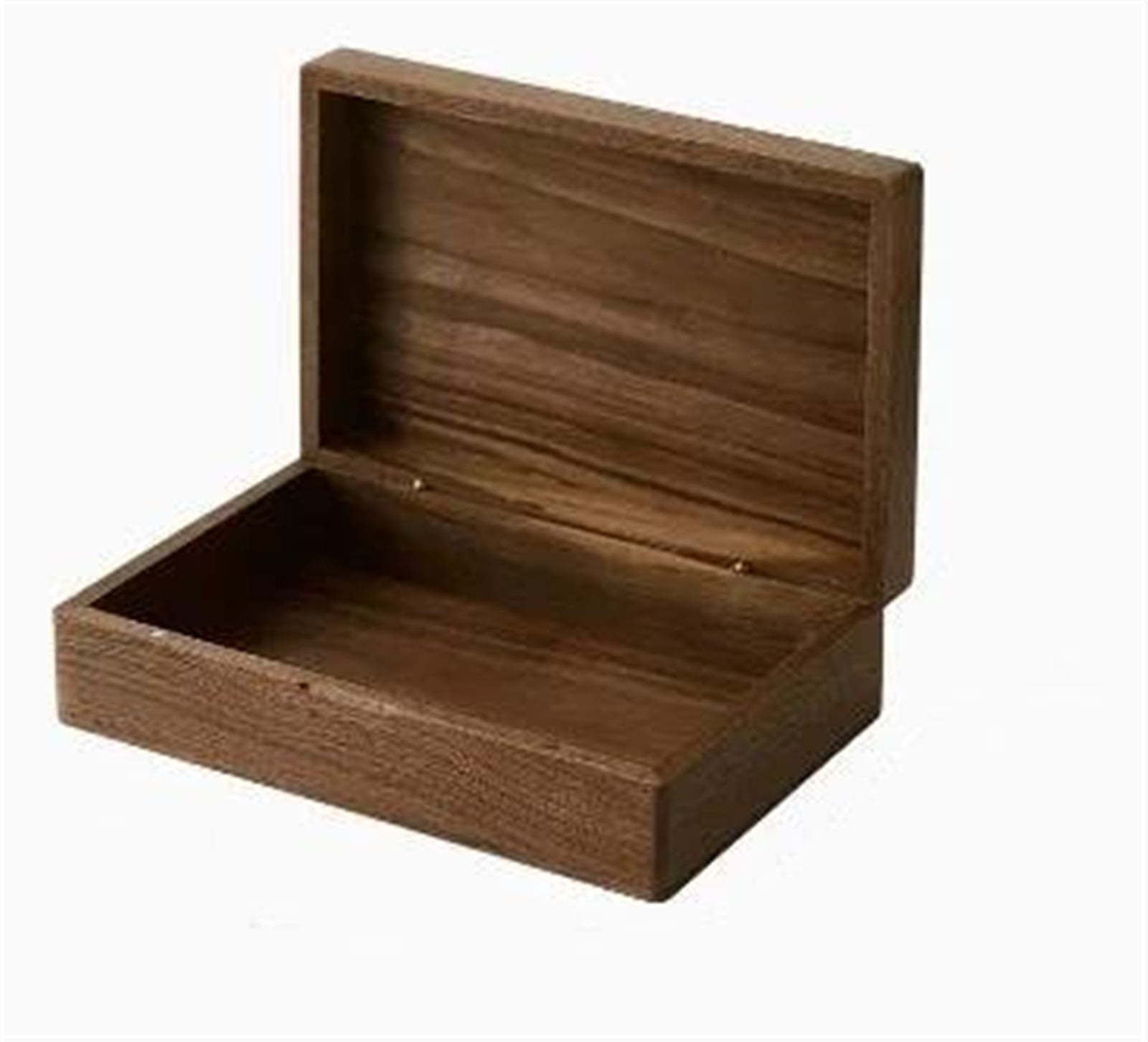 Walnut Vintage Desktop Sundry Cosmetics Storage Creative Lock Box Home ...