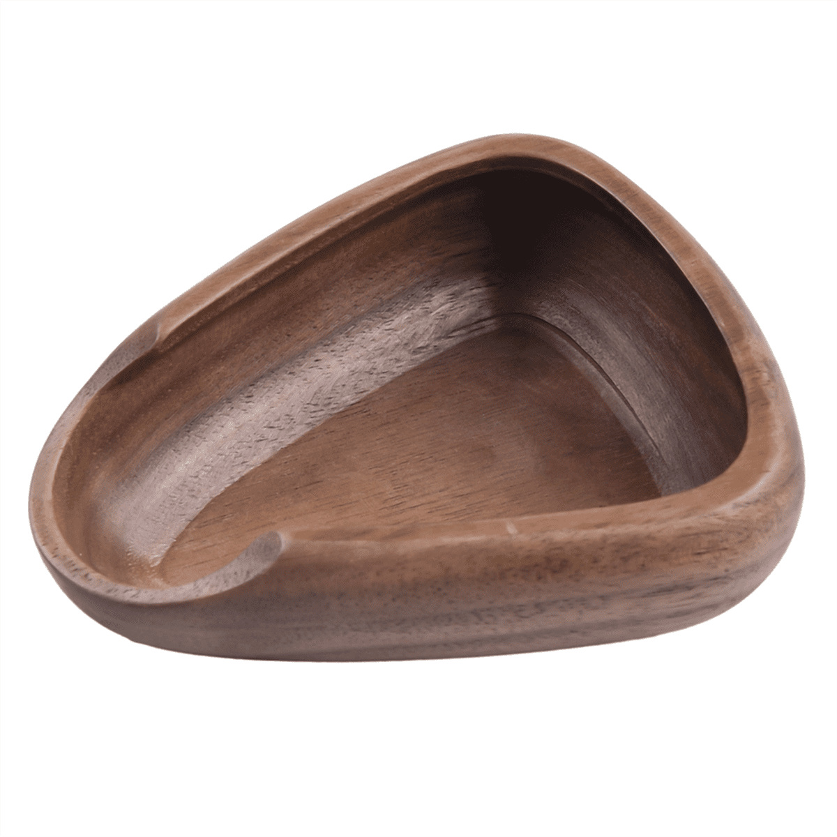 Walnut Wood Coffee Bean Measuring Funnel Tray Solid Wood Hand Brewed ...