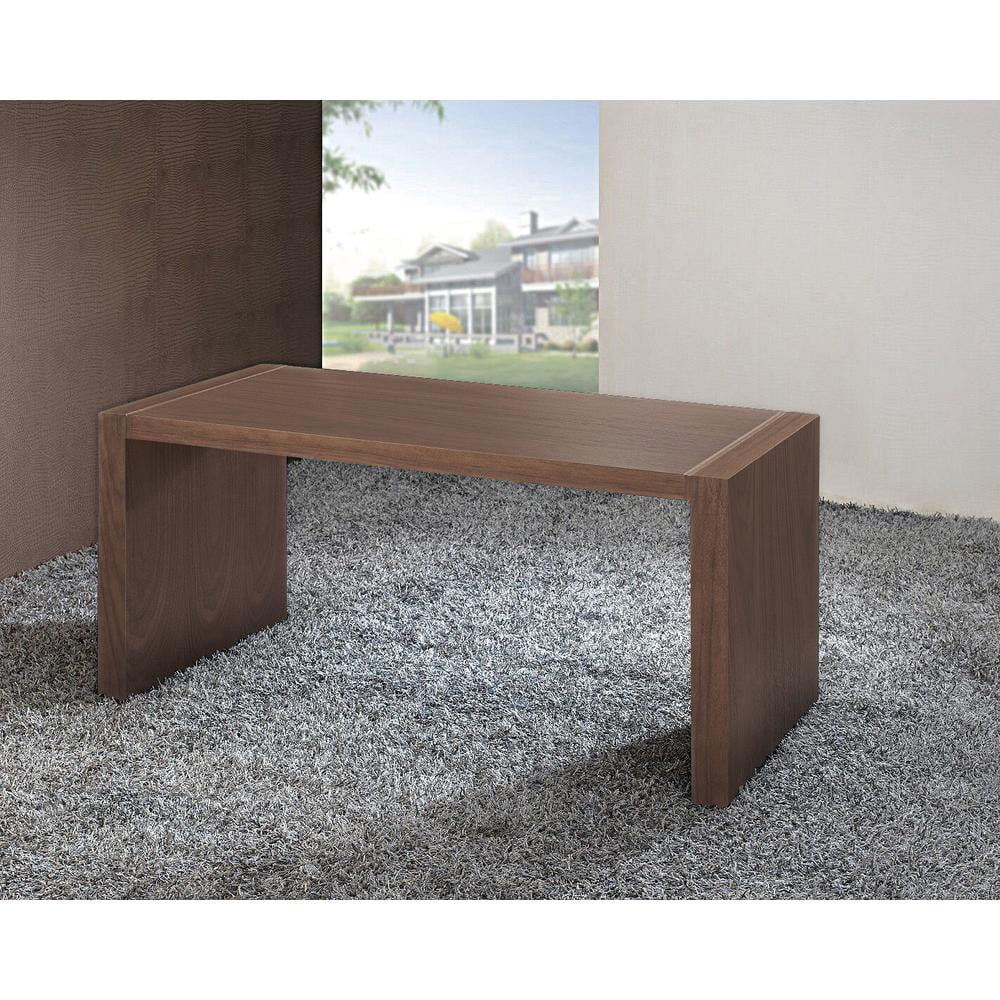 Walnut Wood Computer Desk - Walmart.com