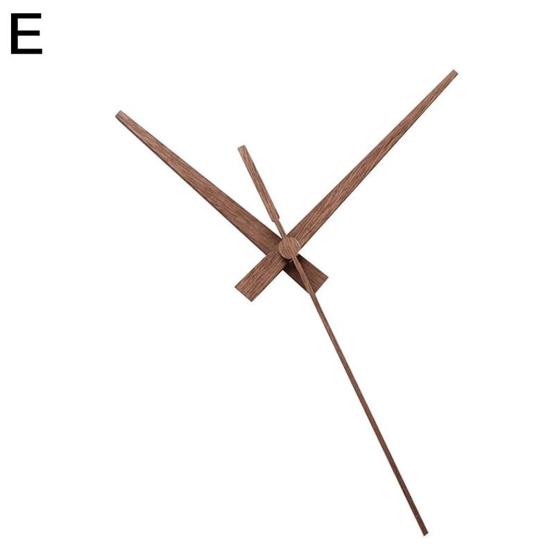 Walnut Wood Wall Clock Pointer Wall Clock Accessories 10 Inch 12/14 ...