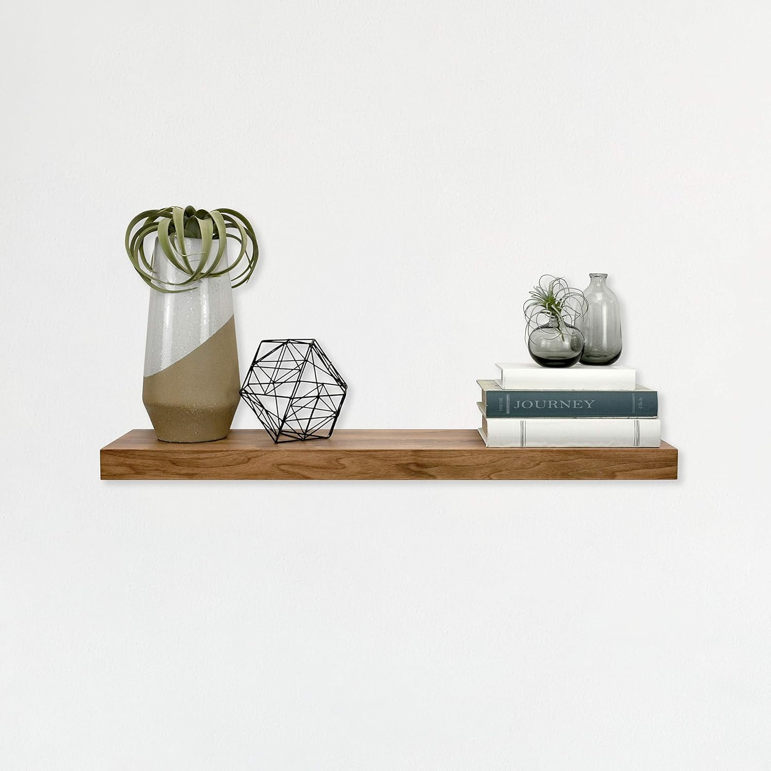 Walnut Woodgrain Floating Shelf, 36 Inch By 8 Inch, 36 X 8 - Walmart.com