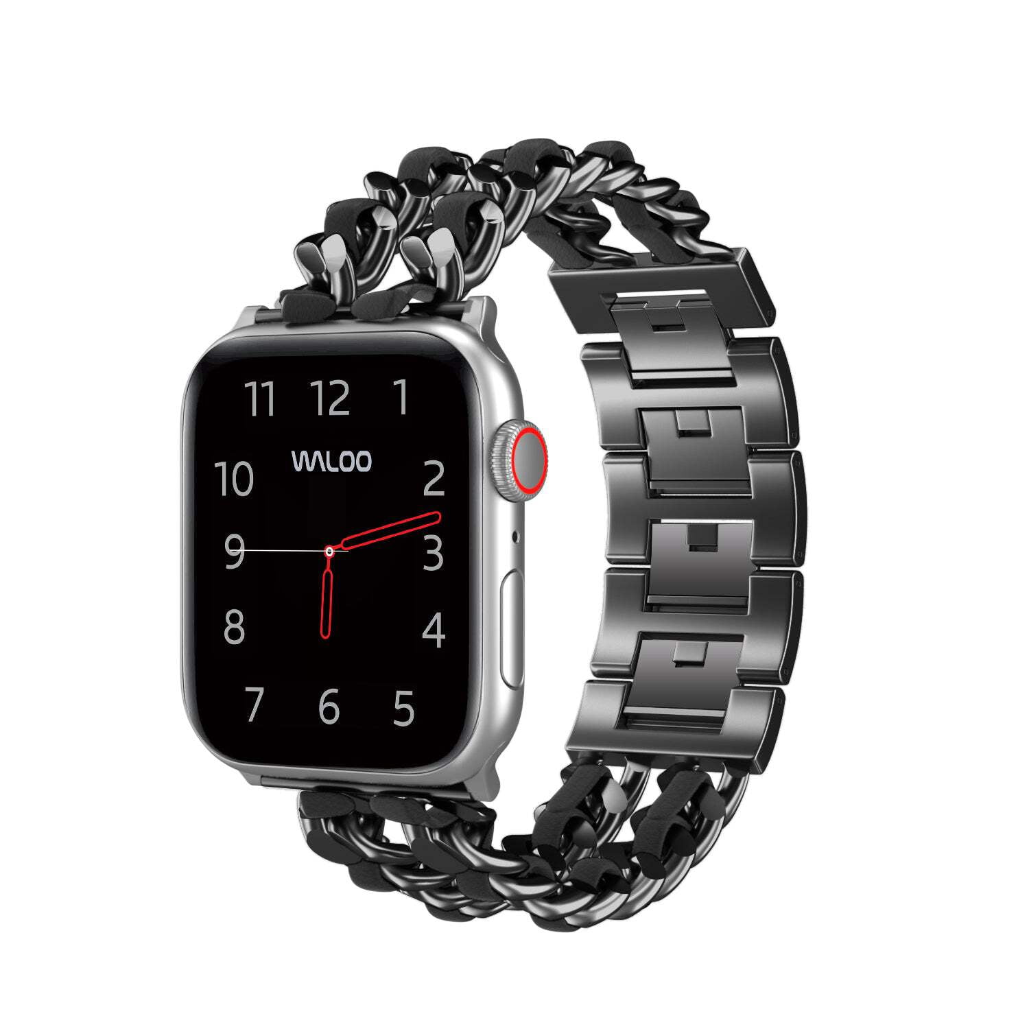 Waloo Leather Looped Replacement Band For All Apple Watch Series - Walmart.com