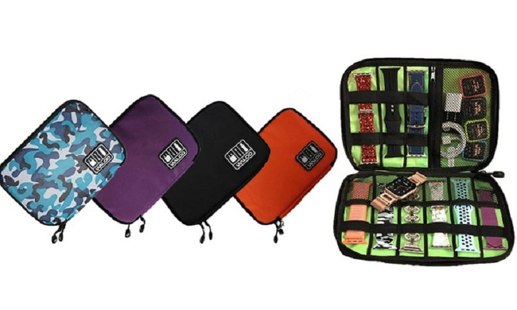 Waloo Products Small Pouch for USB & Cables, Blue - Walmart.com