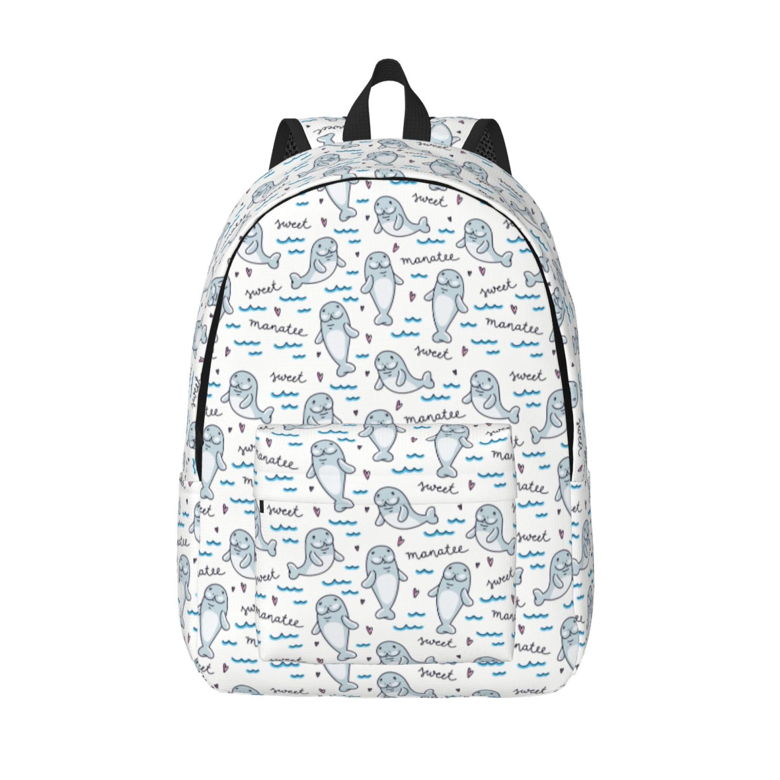 Walrus Animal Ocean Pattern Backpack for Men Women Laptop Backpack ...