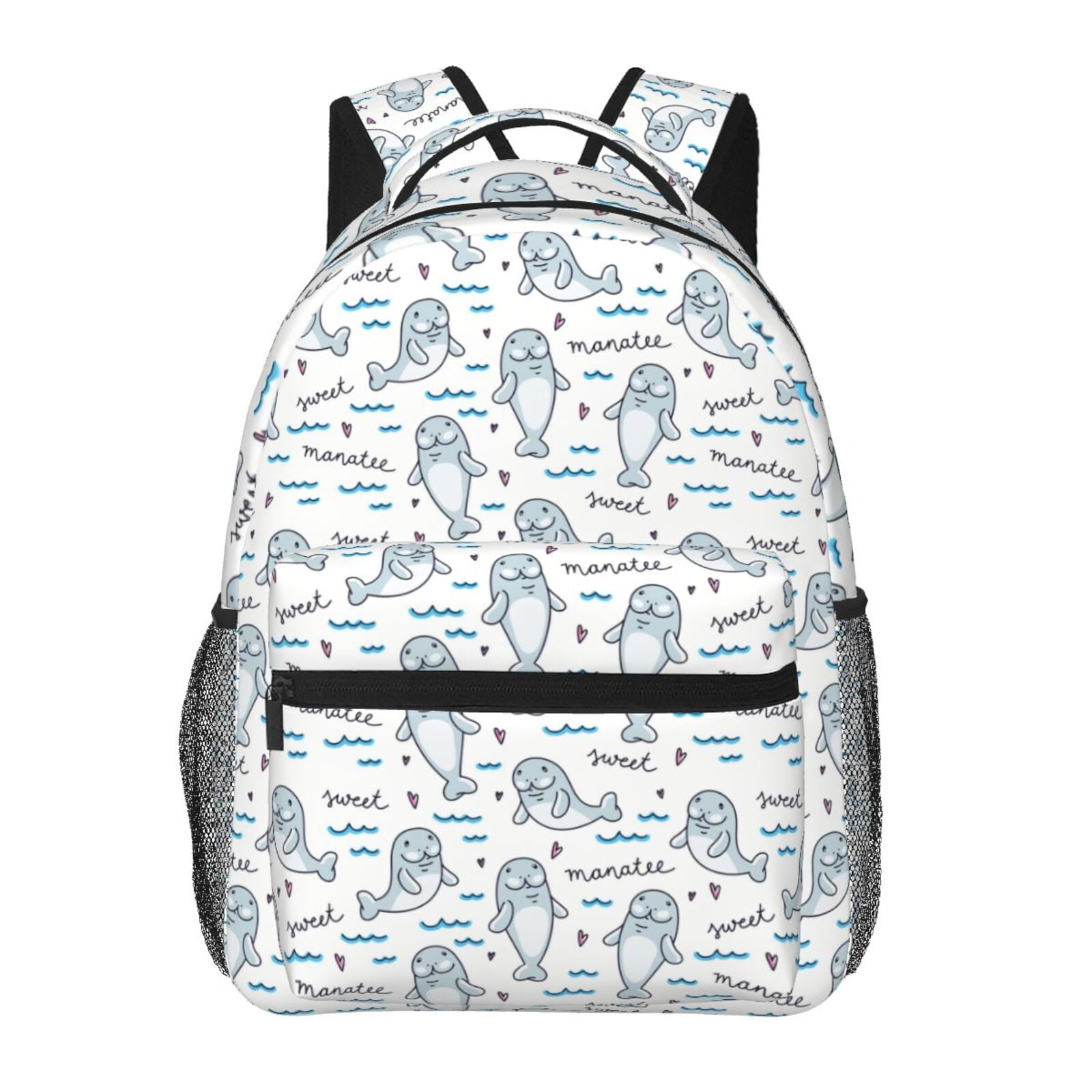Walrus Animal Ocean Pattern Backpack for Men Women Laptop Backpack ...