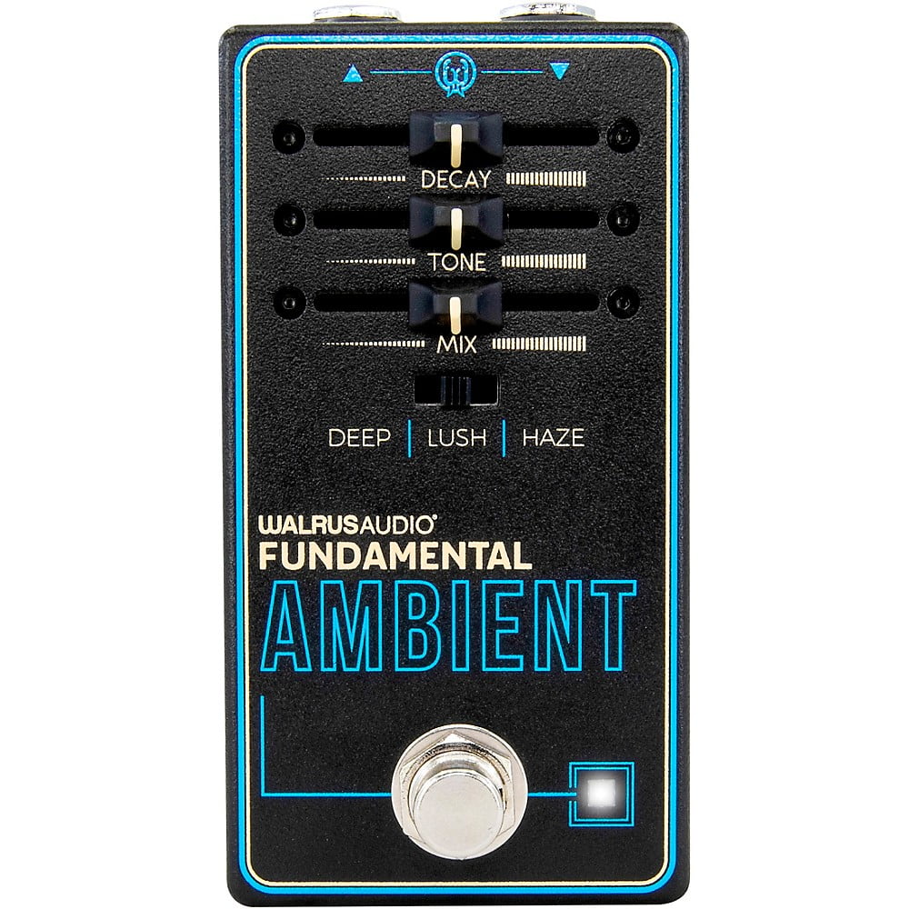 Walrus Audio Fundamental Series Ambient Reverb Effects Pedal Black ...
