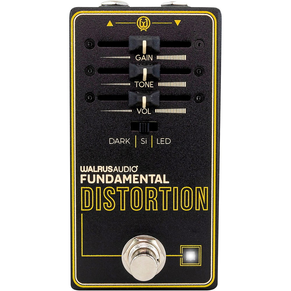 Walrus Audio Fundamental Series Distortion Effects Pedal Black ...