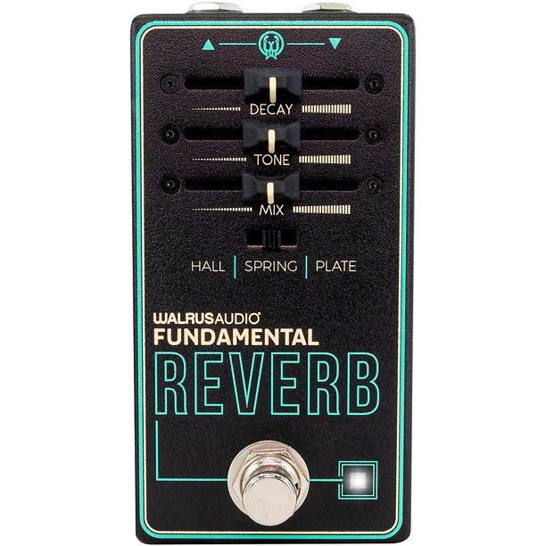 Walrus Audio Fundamental Series Reverb Effects Pedal Black - Walmart ...