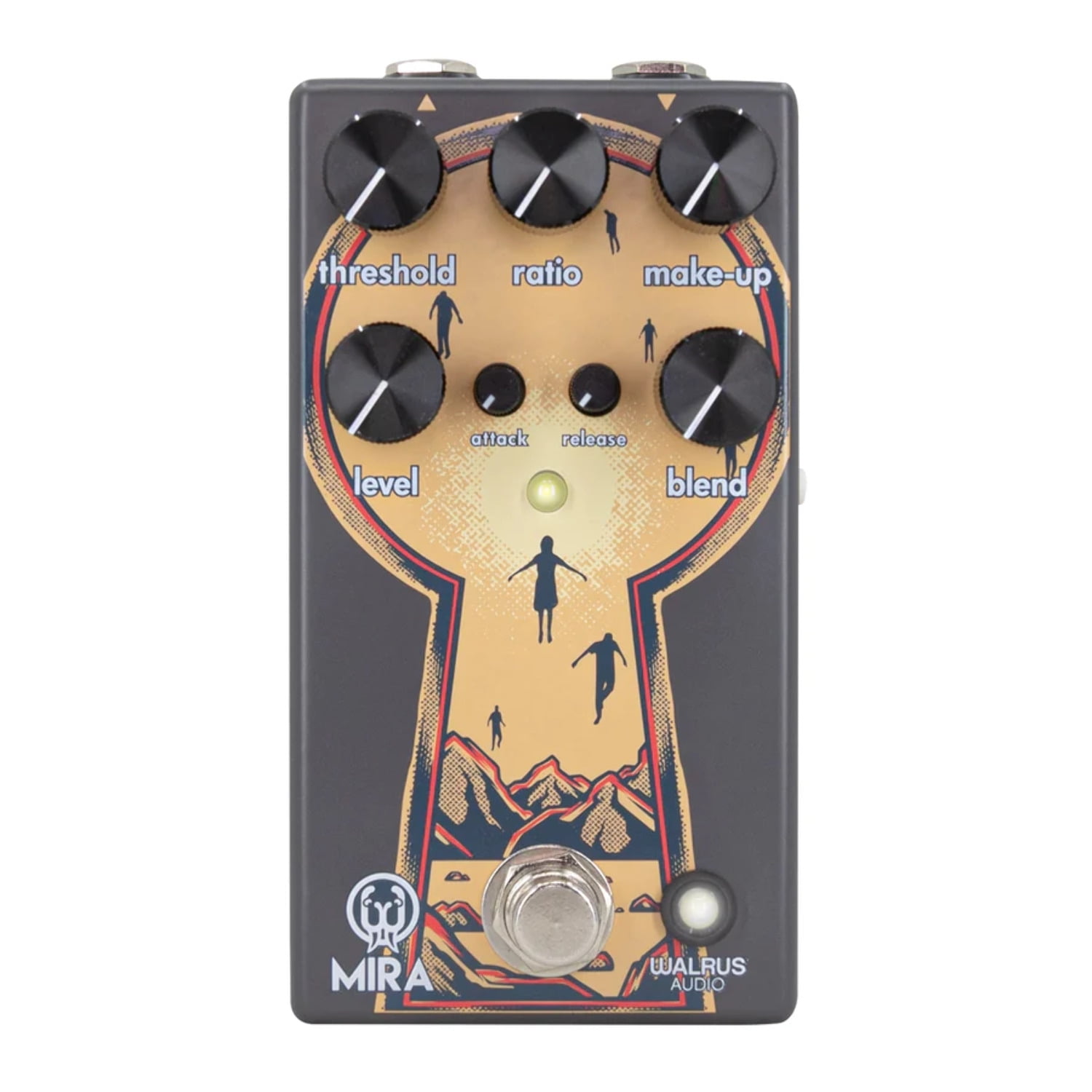 Walrus Audio Mira Studio-Grade Optical Compressor Pedal with High Pass ...