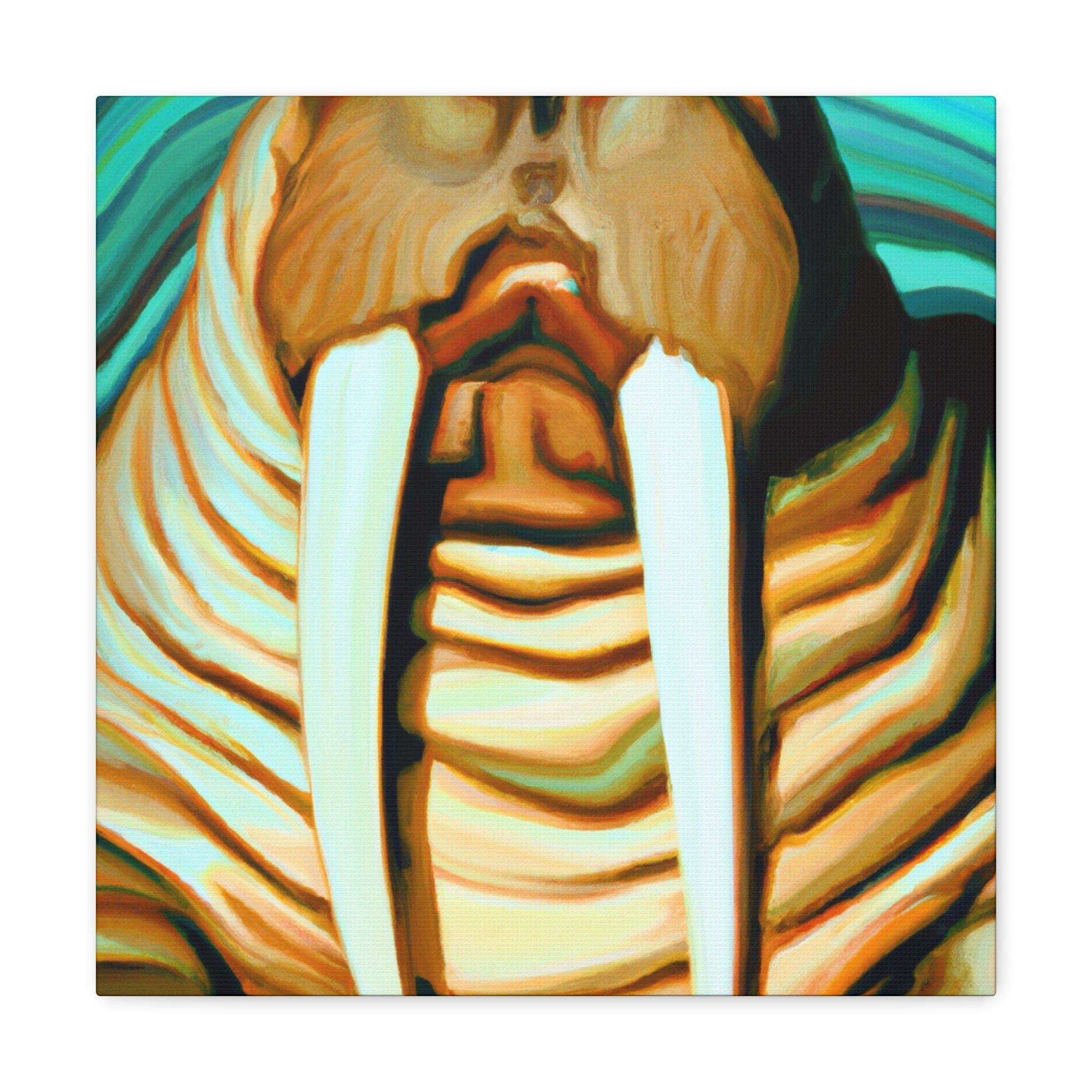 "Walrus with Neoclassicism" - Canvas - Walmart.com