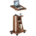 Walsunny Mobile Podium: Adjustable Standing Laptop Cart, Portable ...