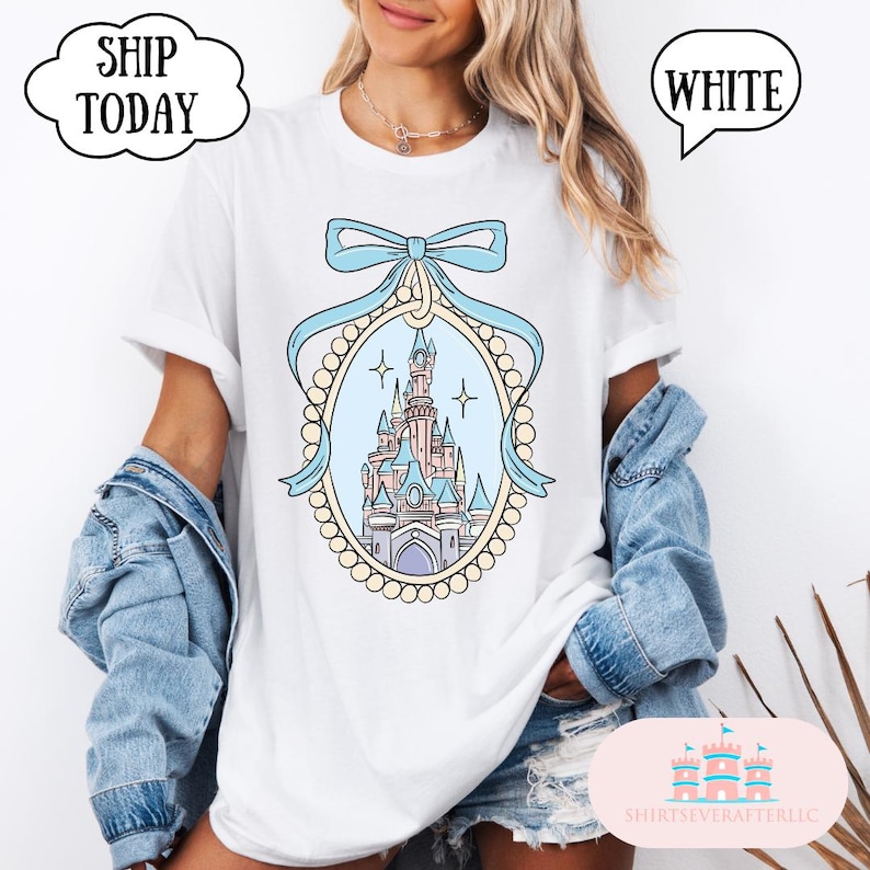 Walt Disney Castle shirt, Family matching castle shirts, Magic kingdom ...