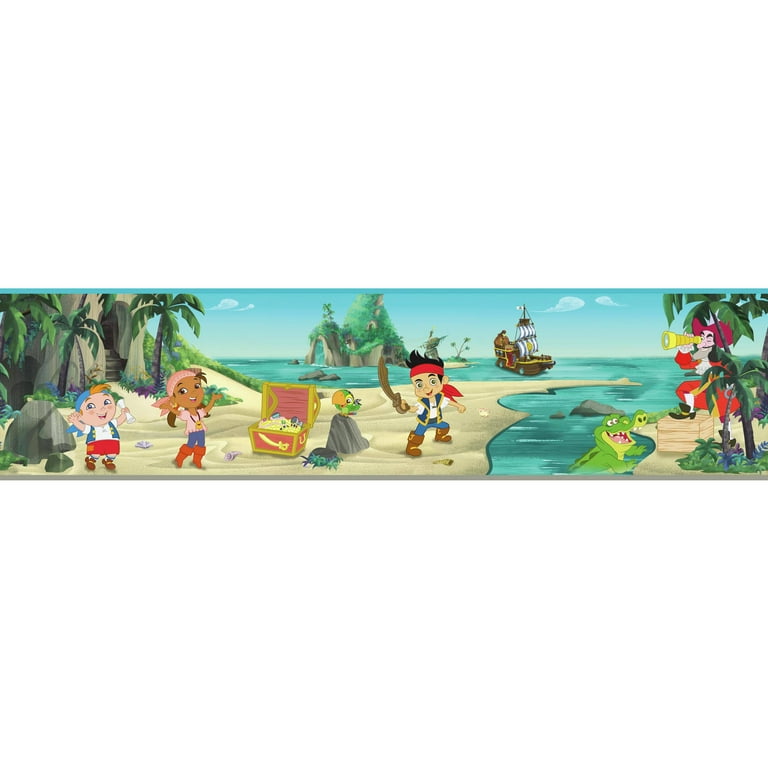 Jake And The Neverland Pirates Wallpaper Border