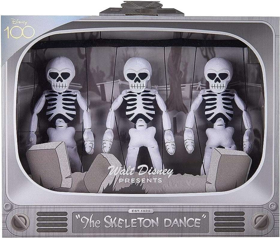 Walt Disney Presents Silly Symphony Skeleton Dance Plush - Walmart.com