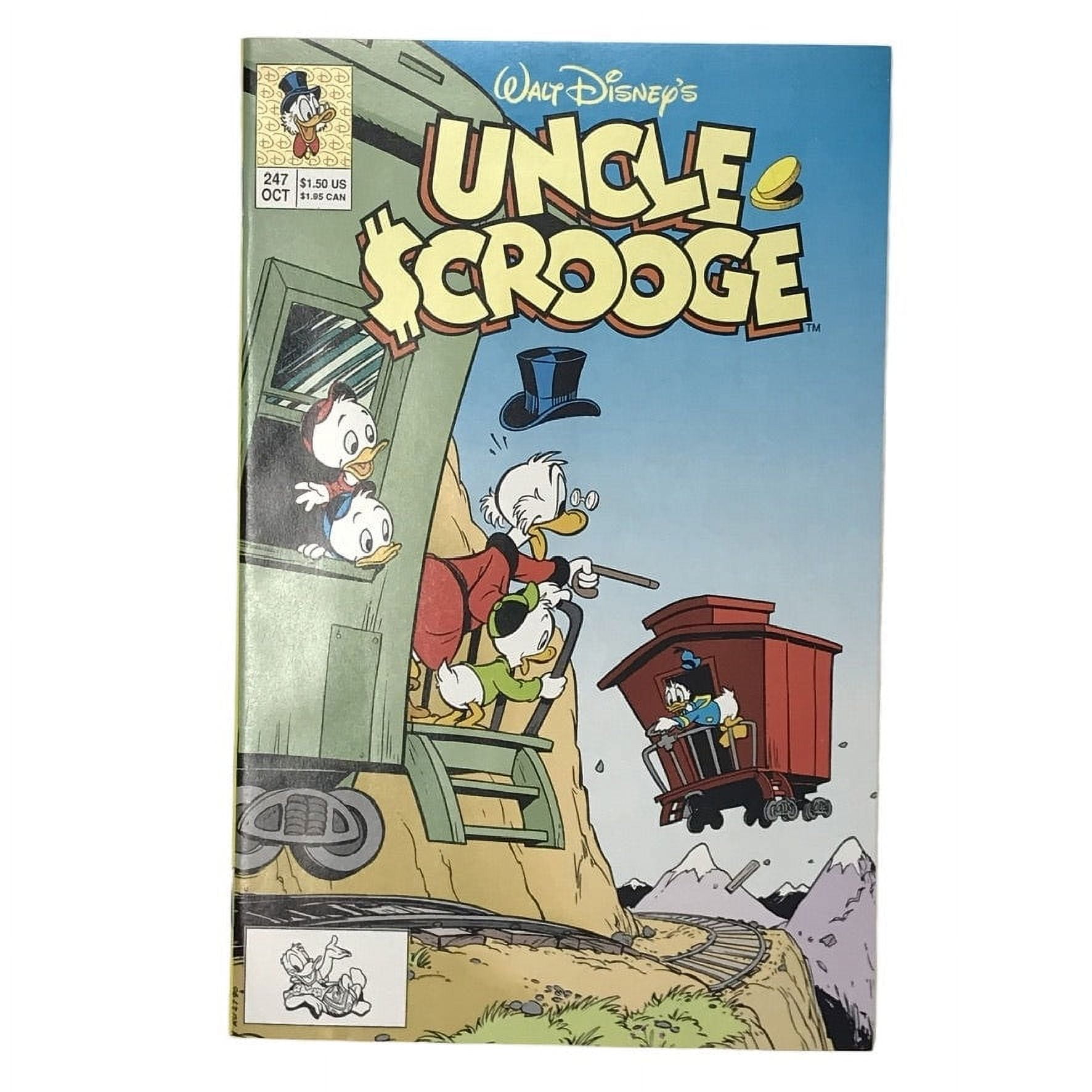 Walt Disney Uncle Scrooge No.247 Comic Book - Walmart.com