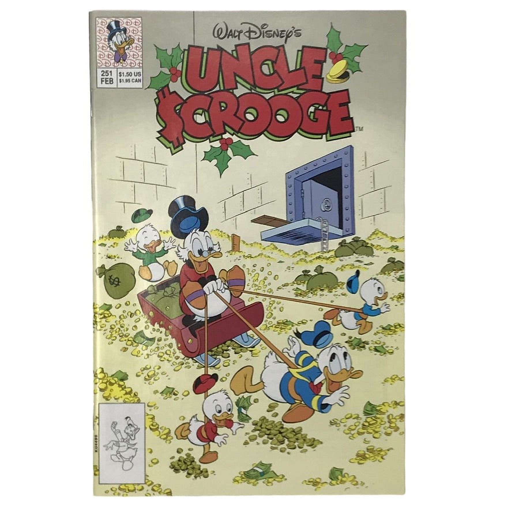 Walt Disney Uncle Scrooge No.251 Comic Book - Walmart.com