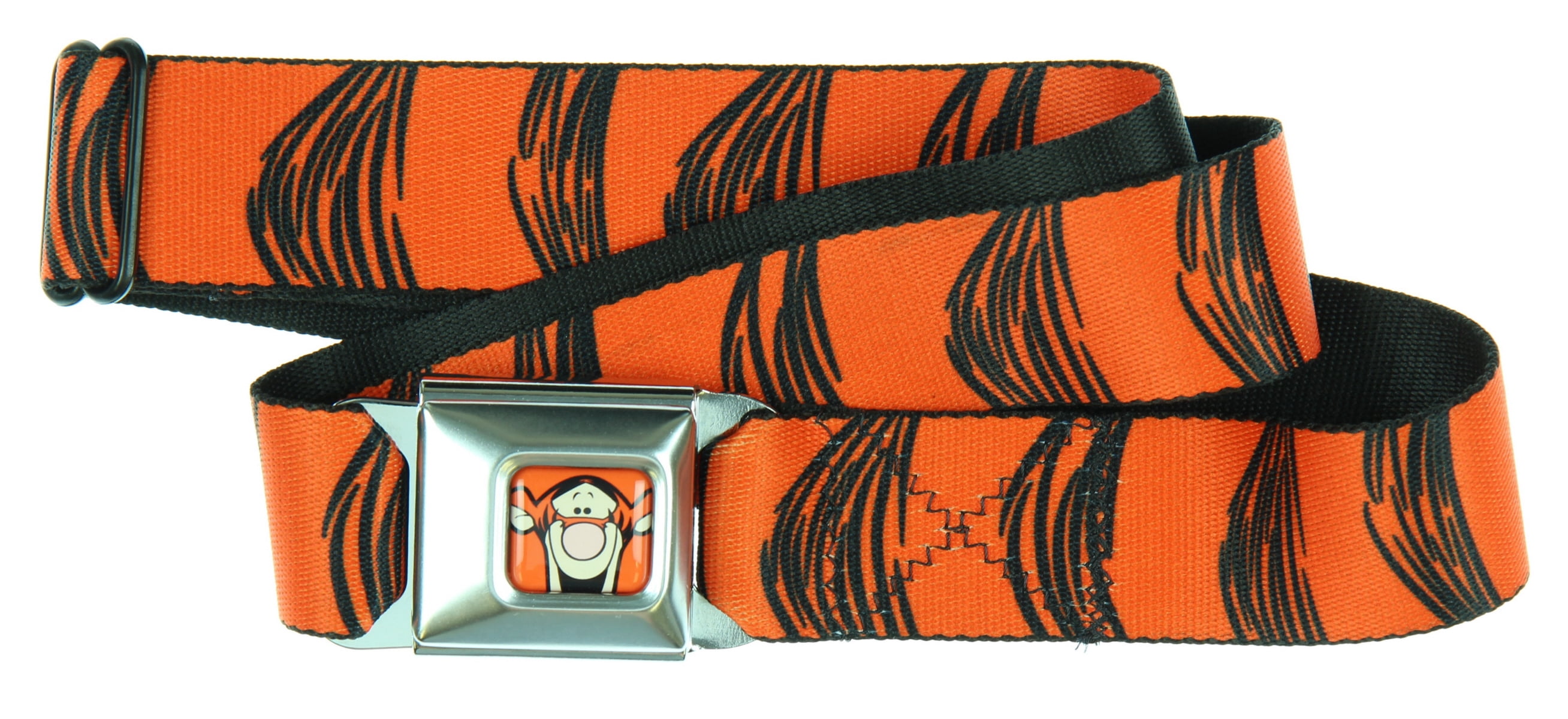 Walt Disney Winnie The Pooh Tigger Stripes Logo Seatbelt Belt - Walmart.com