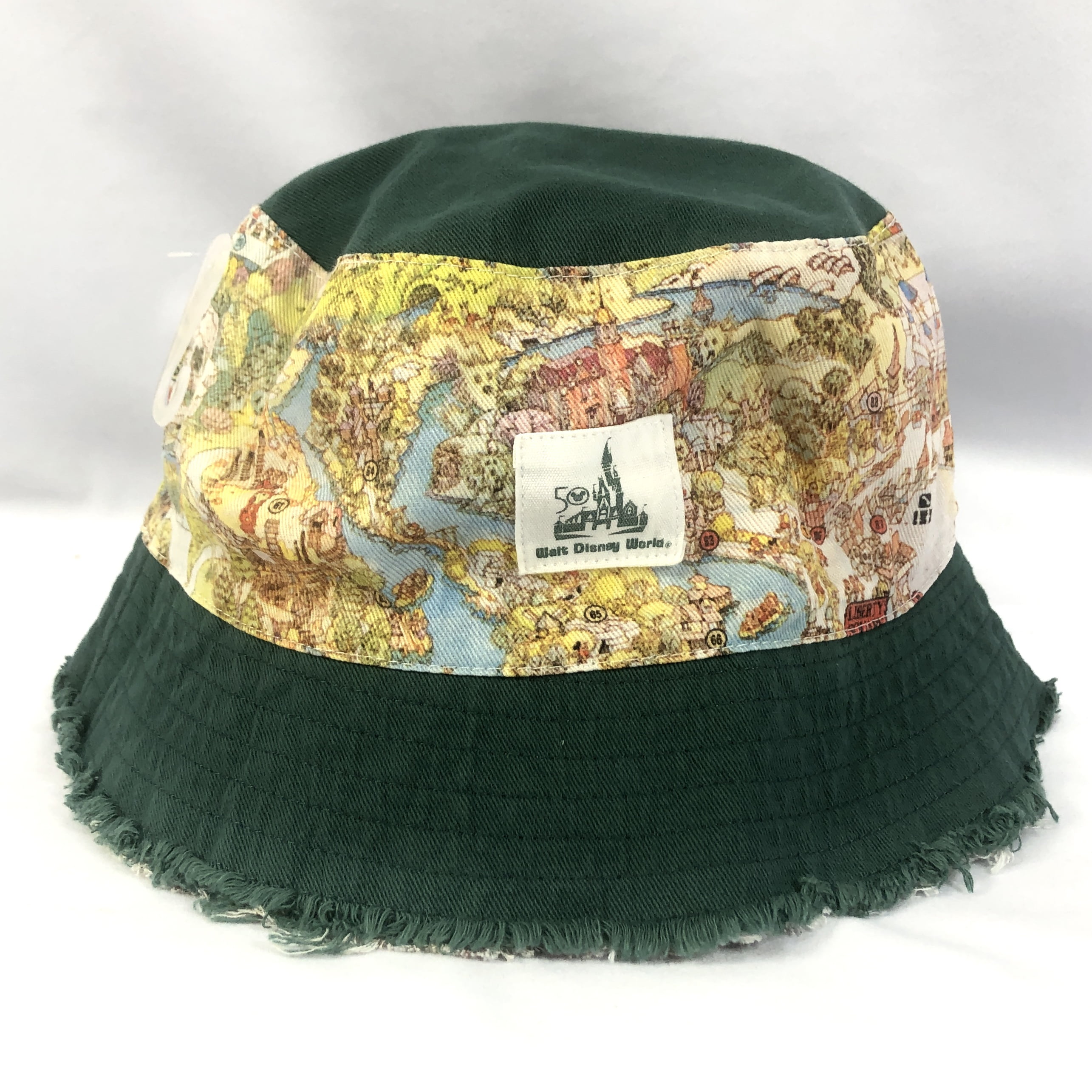 Walt Disney World Parks 50th Anniversary Vault Park Maps Adult Bucket ...
