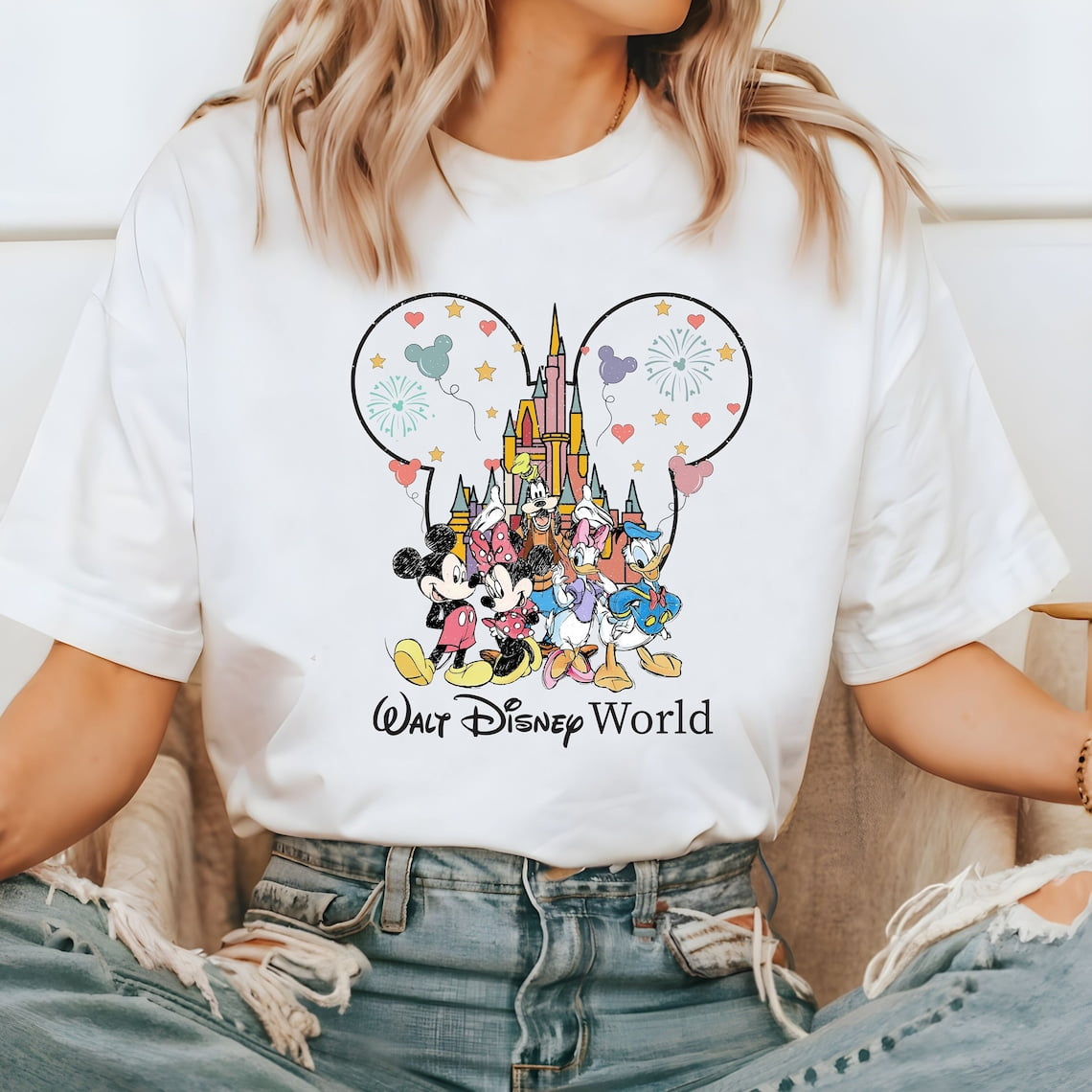 Walt Disney World Shirt, Mickey & Co Shirt, Disney Magical Kingdom Shirt, Crewneck Shirt, Disney ...