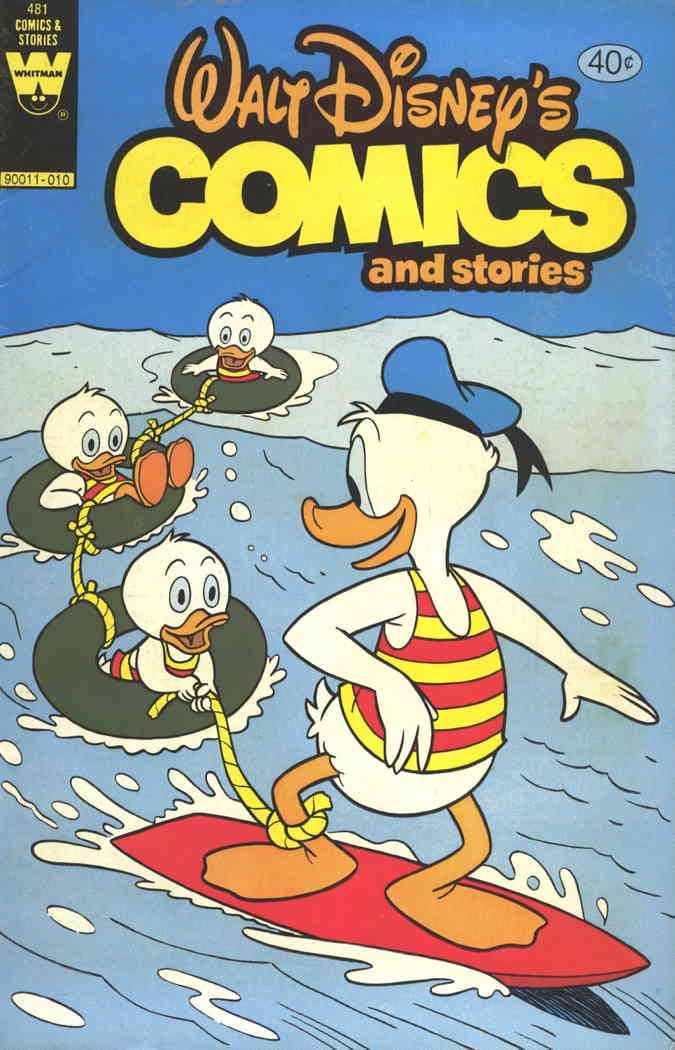 Walt Disney's Comics and Stories #481 VF ; Whitman Comic Book - Walmart.com