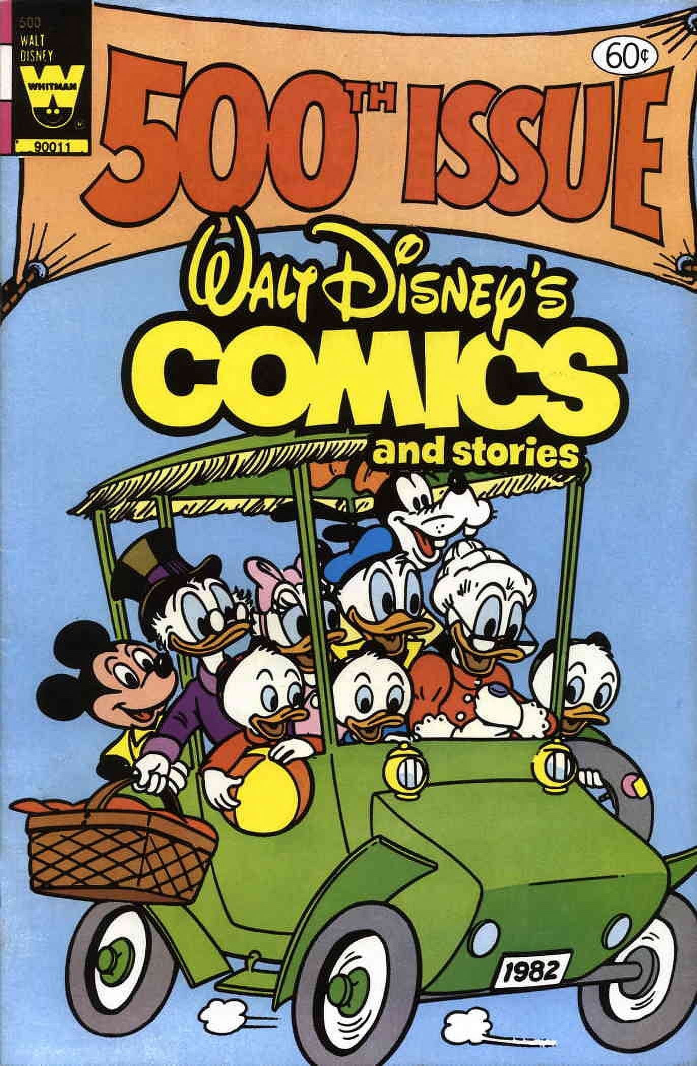 Walt Disney's Comics and Stories #500 VF ; Whitman Comic Book - Walmart.com
