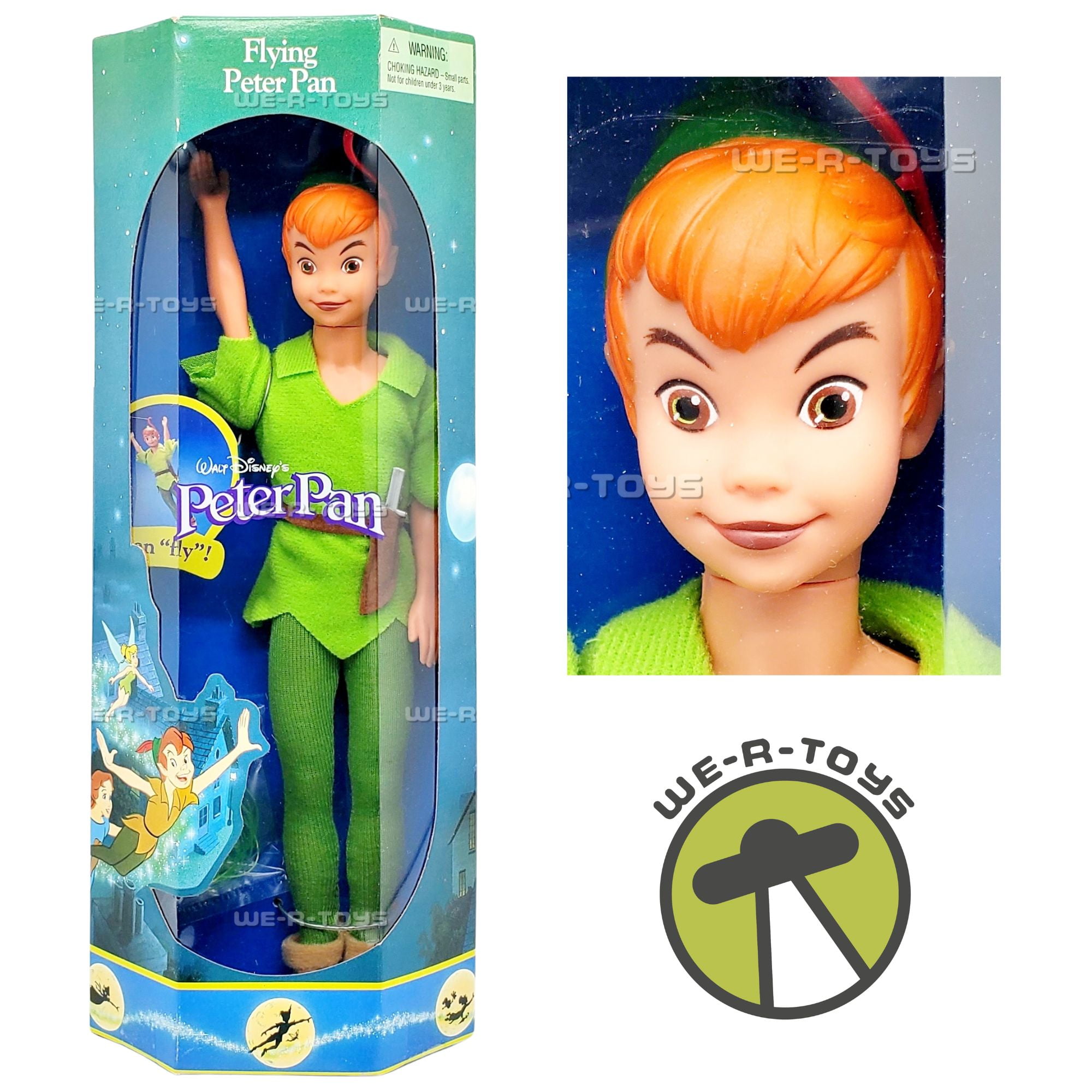 Walt Disney's Flying Peter Pan Doll 1997 Mattel 19296 - Walmart.com