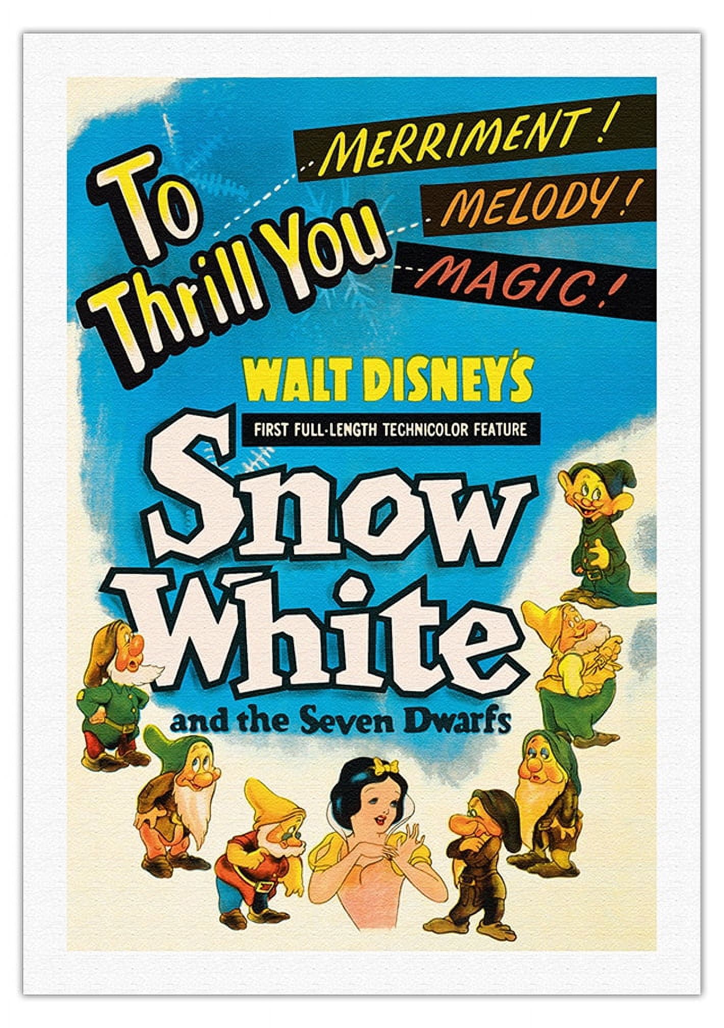 Walt Disney’s Snow White and the Seven Dwarfs - To Thrill You Merriment ...