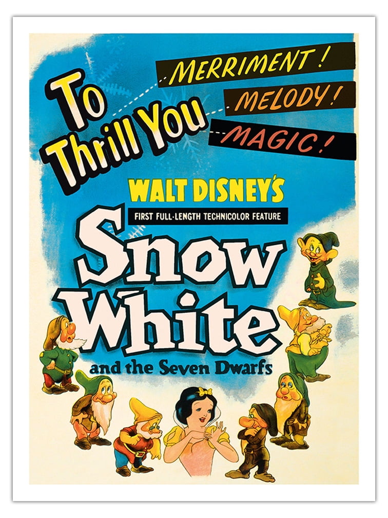 Walt Disney’s Snow White and the Seven Dwarfs - To Thrill You Merriment ...
