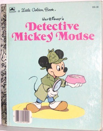 Pre-Owned Walt Disney's Detective Mickey Mouse (Hardcover) 0307020363 ...