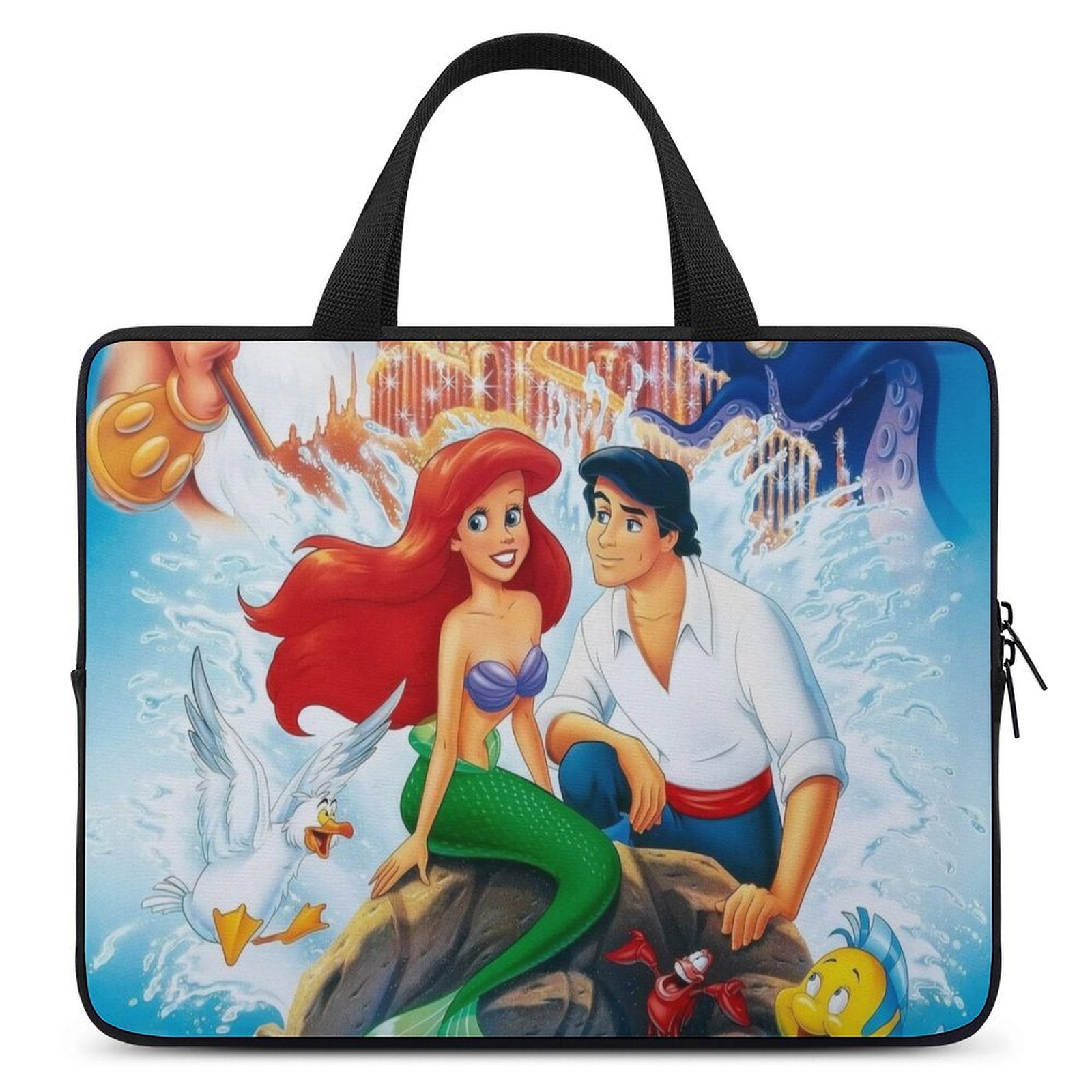 Walt Disneys The Little Mermaid Movie Poster Ariel Ursula Sebastian ...