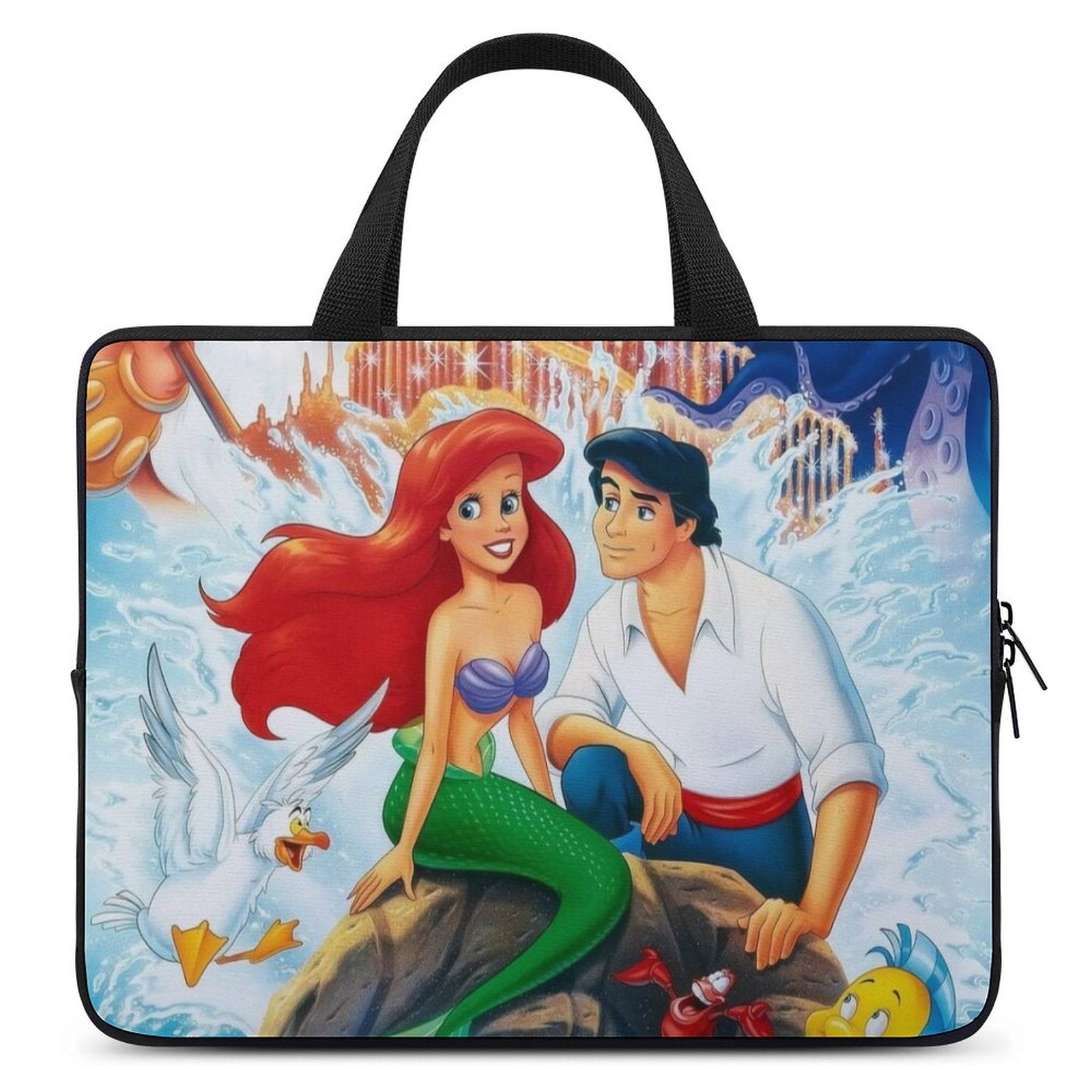 Walt Disneys The Little Mermaid Movie Poster Ariel Ursula Sebastian ...