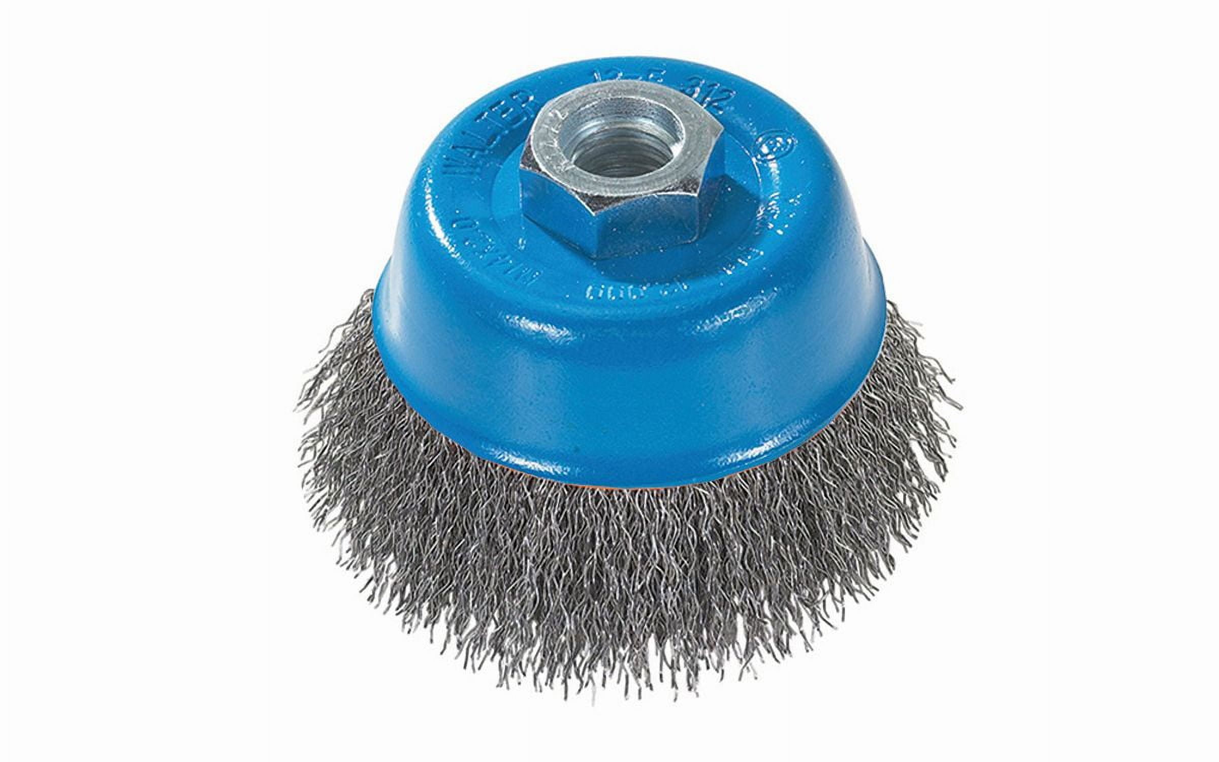 Walter 13E514 Wire Cup Brush .020" Crimped Stainless Steel 5" 5/8-11 ...