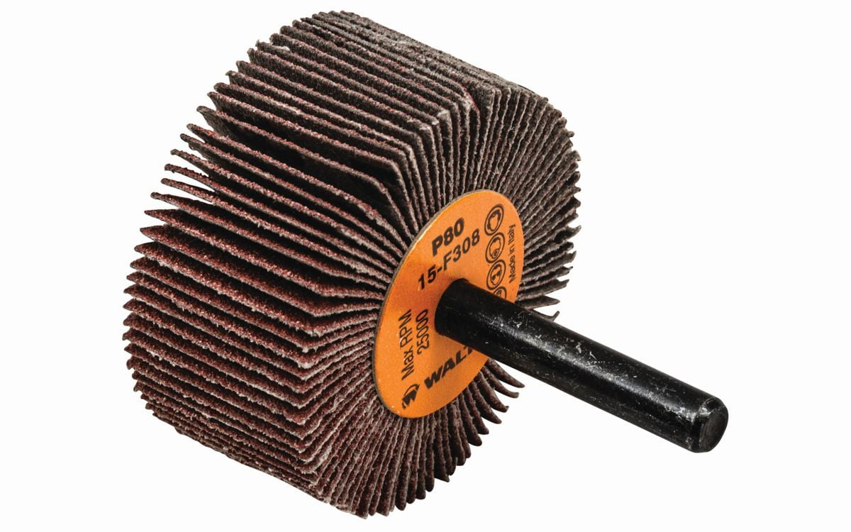 Walter 15F308 Coolcut Flap Wheel 2" x 1" 80 Grit - Walmart.com