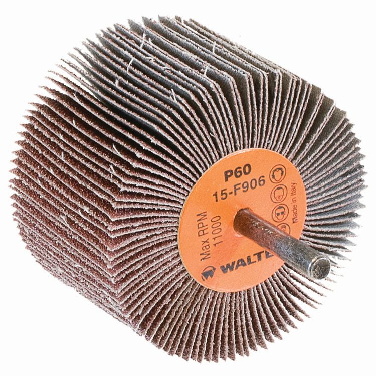 Walter 15F906 Coolcut Flap Wheel 3" x 2" 60 Grit - Walmart.com