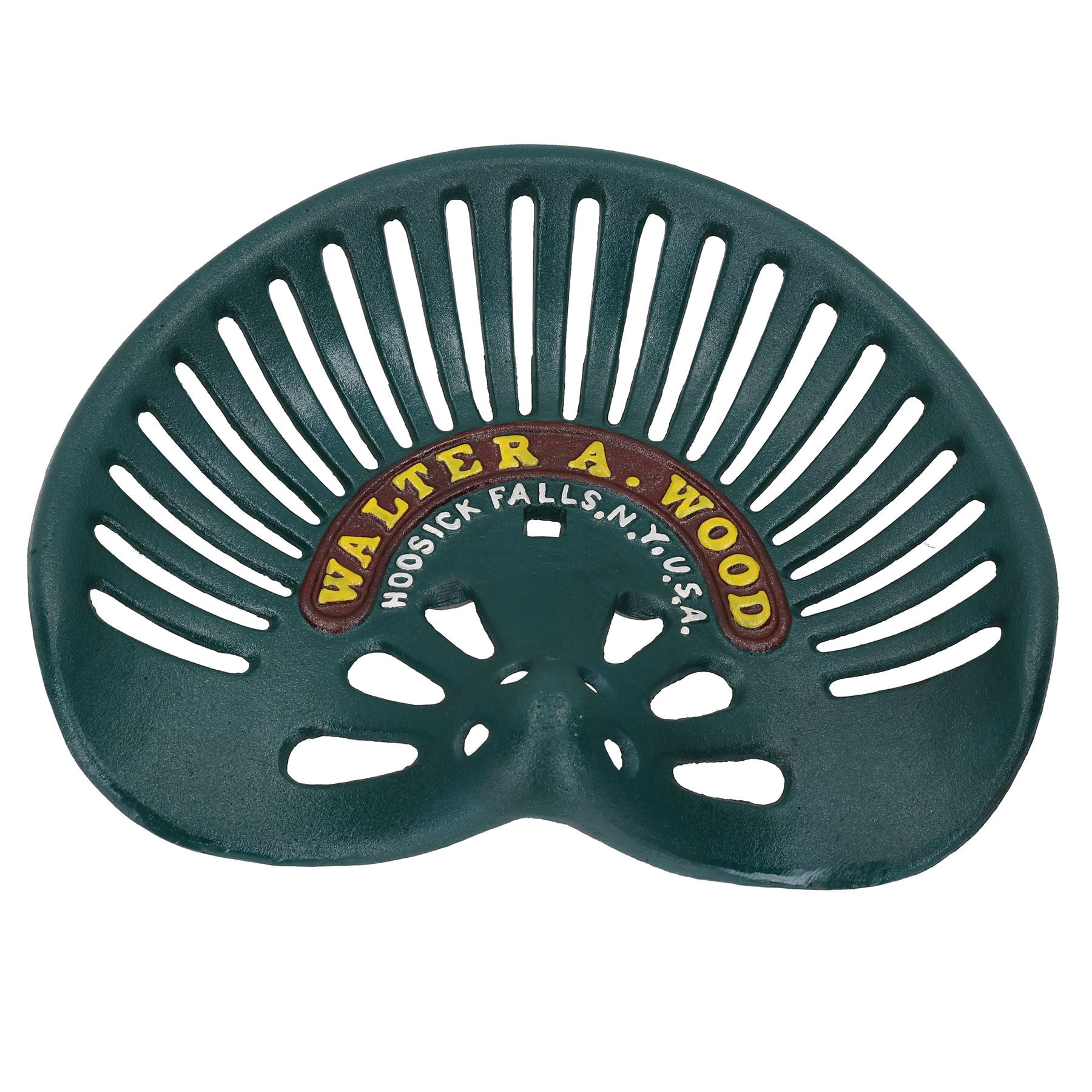 Walter A Wood Tractor Seat Chair Farm Cast Iron Farming Farmer Plough ...