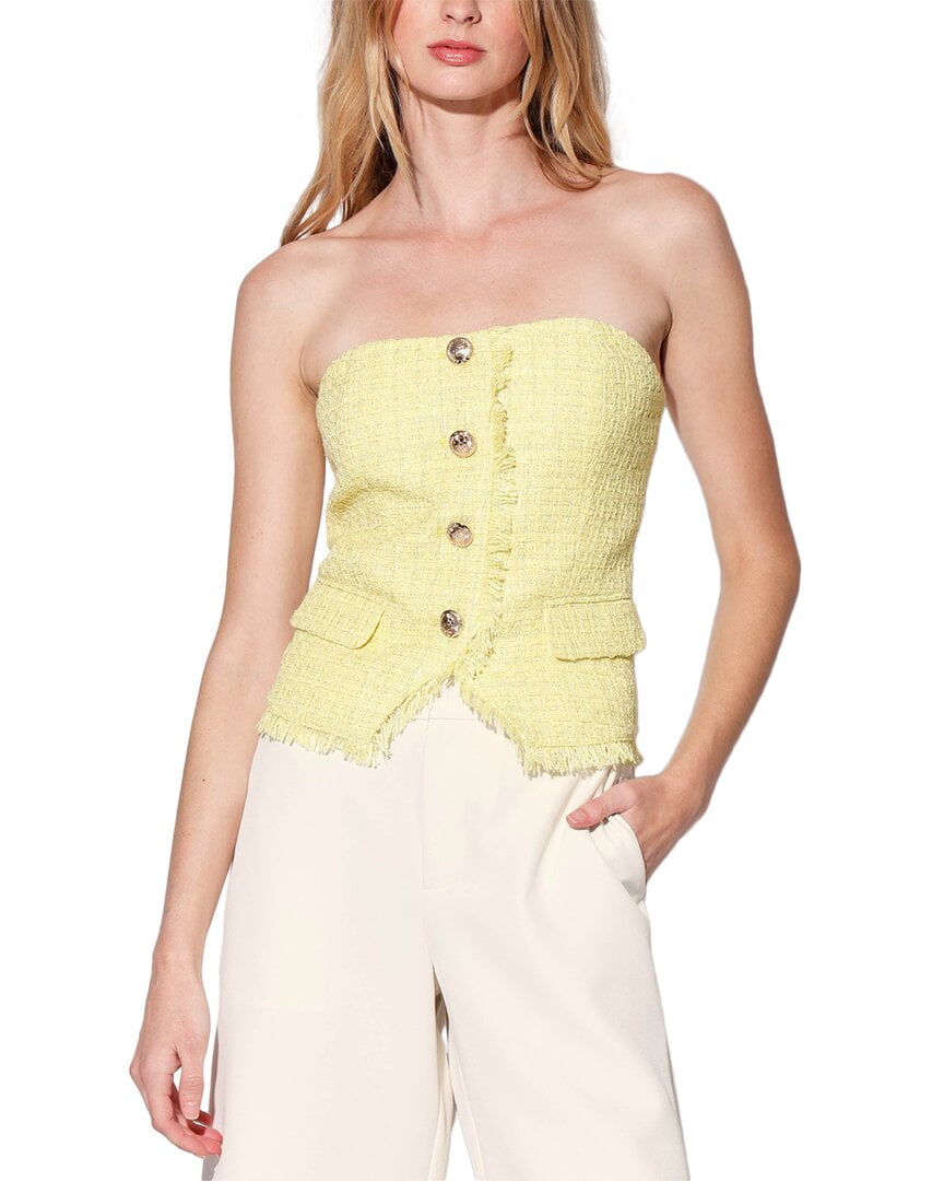 Walter Baker womens Braxton Top, s, Yellow - Walmart.com