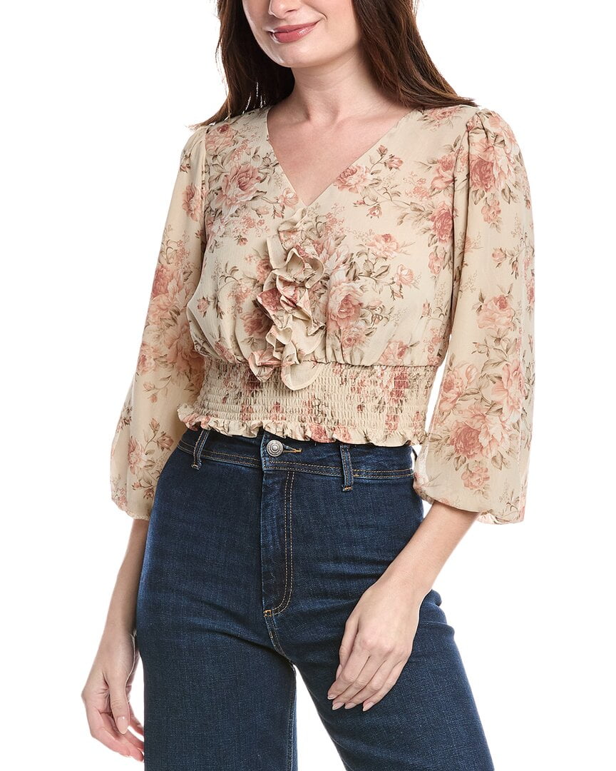 Walter Baker womens Estefanie Top, xs, Pink - Walmart.com