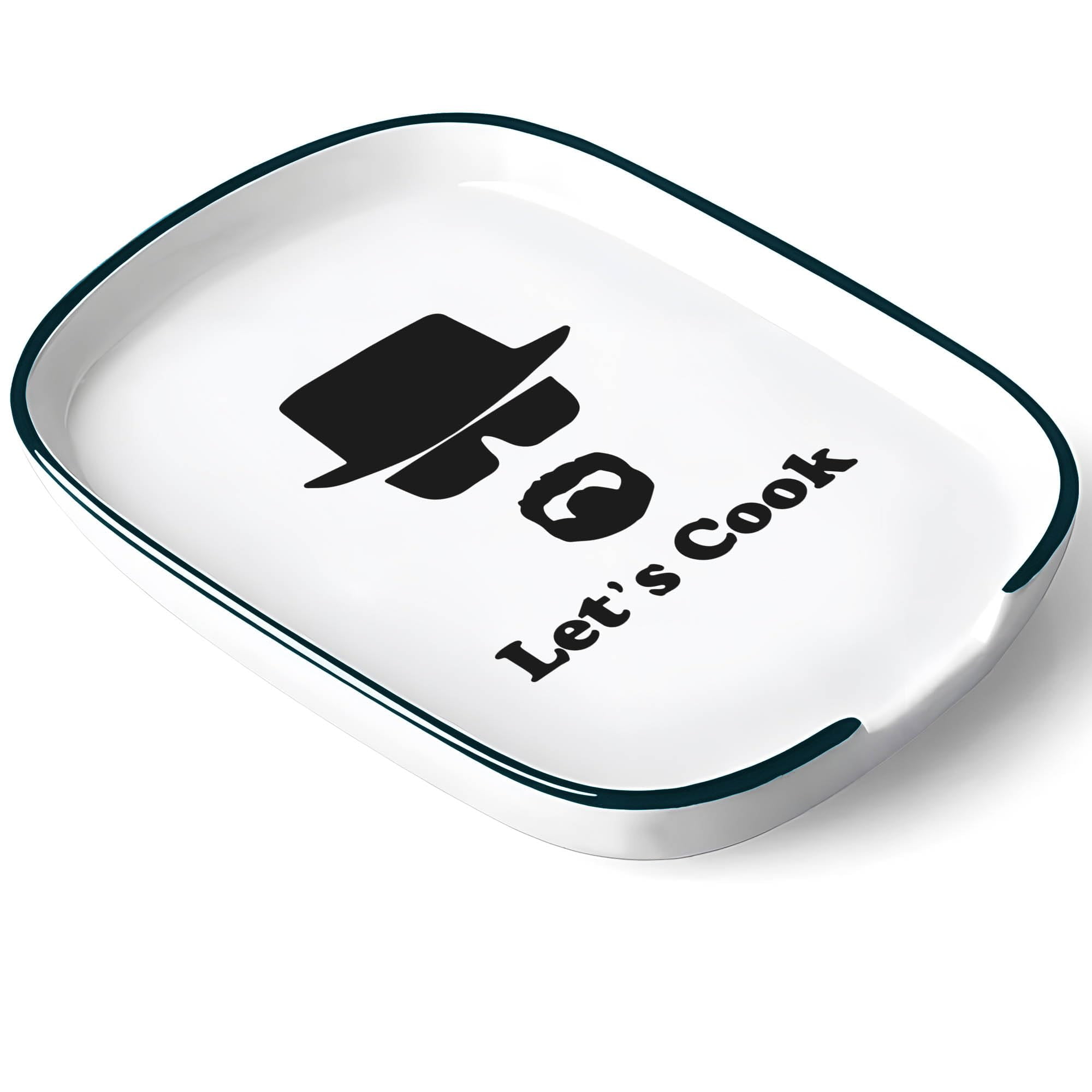 Walter Breaking Bad Spoon Rest Let's Cook, Big Funny Ceramic Spoon Rest ...