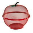 Walter Drake Fruit Large Round Wire Mesh Apple Basket - Walmart.com