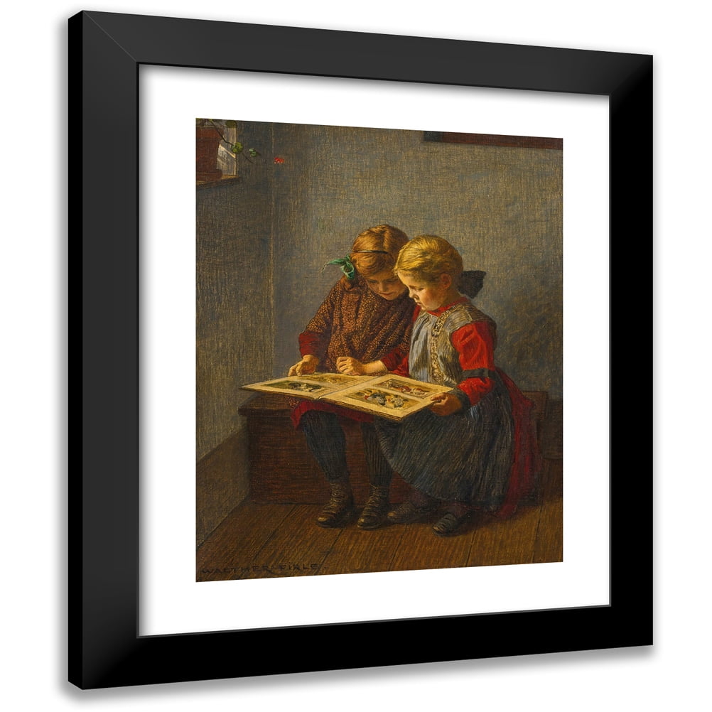 Walter Firle 20x24 Black Modern Framed Museum Art Print Titled - The ...