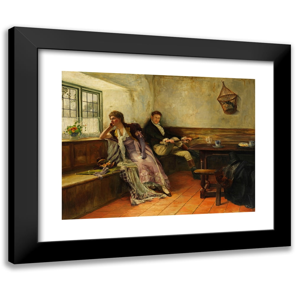 Walter Firle 24x19 Black Modern Framed Museum Art Print Titled - The ...