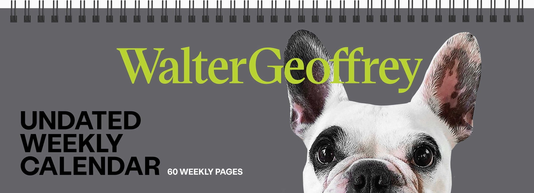Walter Geoffrey Undated Weekly Desk Pad Calendar (Calendar) - Walmart.com