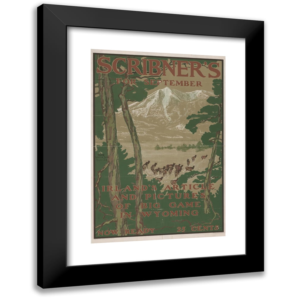 Walter Jack Duncan 17x24 Black Modern Framed Museum Art Print Titled ...