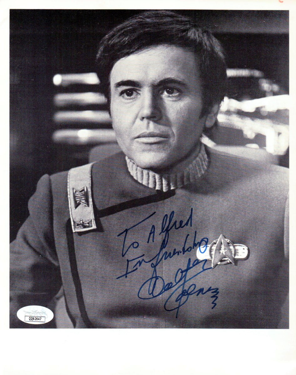 Walter Koenig Signed Autographed 8X10 Photo Star Trek Chekov JSA ...