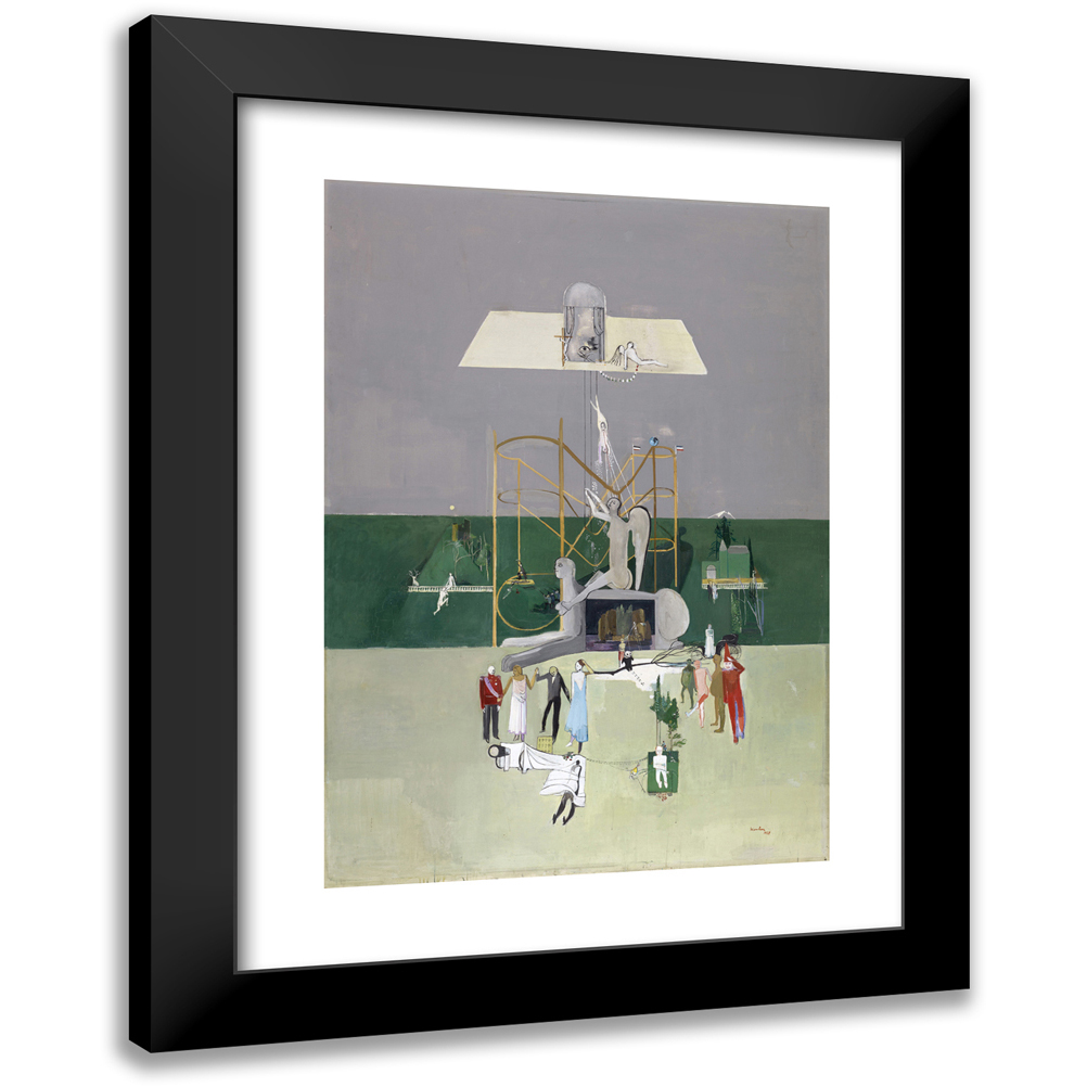 Walter Kurt Wiemken 11x14 Black Modern Framed Museum Art Print Titled ...