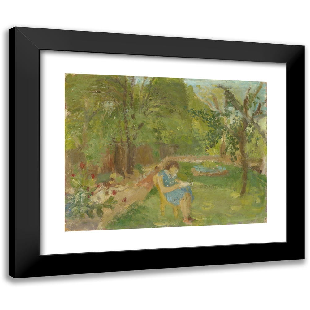 Walter Kurt Wiemken 14x12 Black Modern Framed Museum Art Print Titled ...